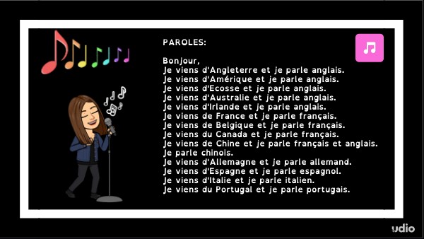 Unit 7 song | Genially