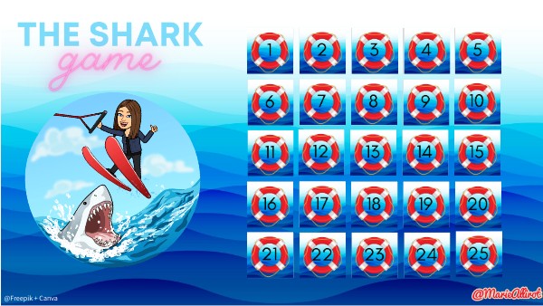 Shark game | Genially