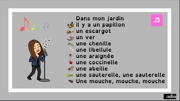 Mini beast song | Genially