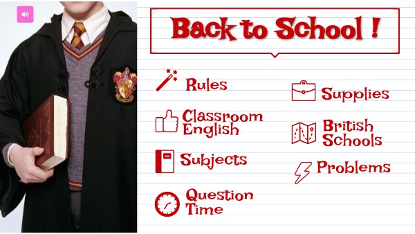 BACK TO SCHOOL - Rules | Genially