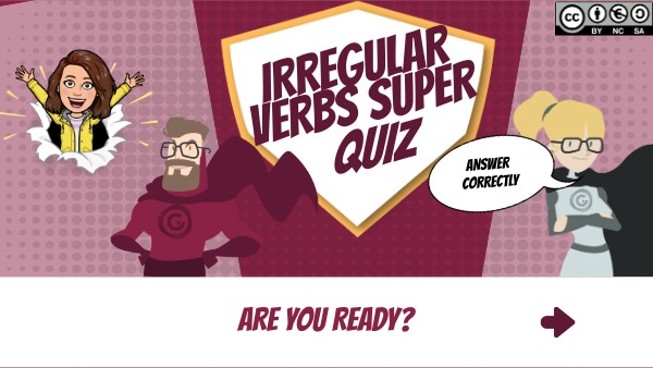 IRREGULAR VERB QUIZ | Genially