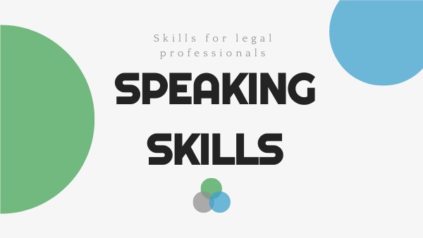 speaking skills | Genially