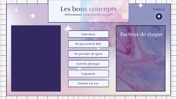 Déterminants/facteur de risque | Genially
