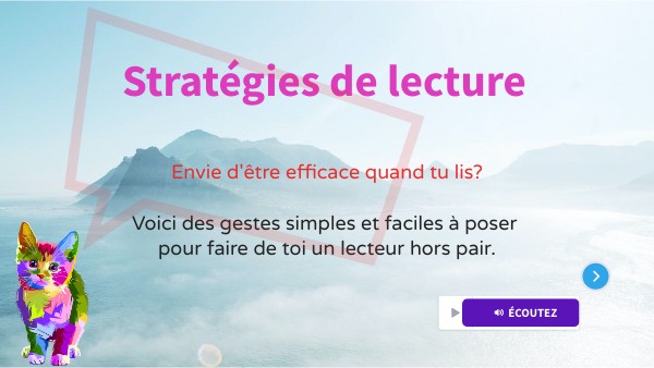 Stratégies de lecture | Genially