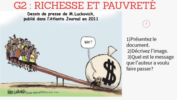 G2 Pauvreté et richesse | Genially