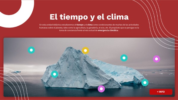 TIEMPO Y CLIMA 1ºESO | Genially