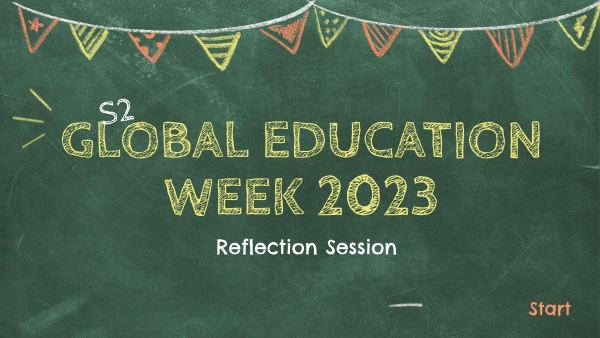 GLOBAL ED WEEK FEEDBACK