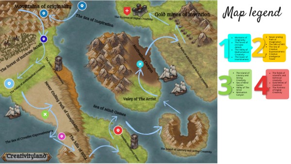 Copy - Creativityland | Genially