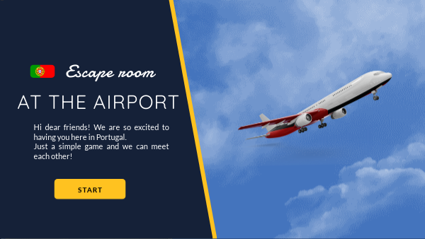 At the airport - Escape Room