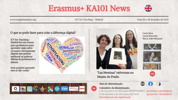 PT - Erasmus+ KA101 News | Genially