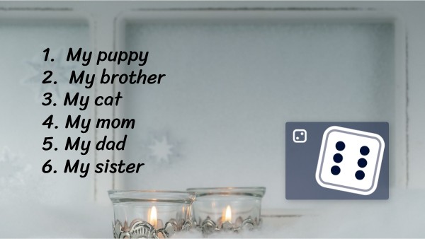 Silly Christmas sentences