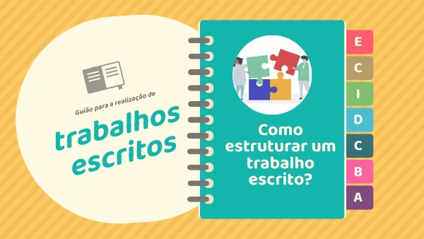 Guião trabalhos escritos | Genially