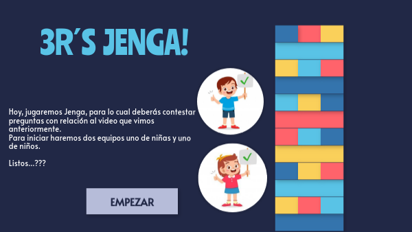 3R´s jenga