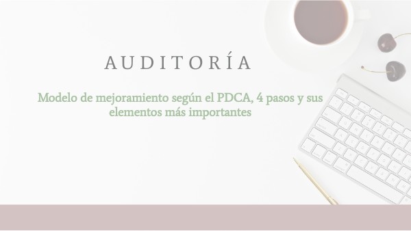 PRESENTACIÓN AUDITORÍA | Genially