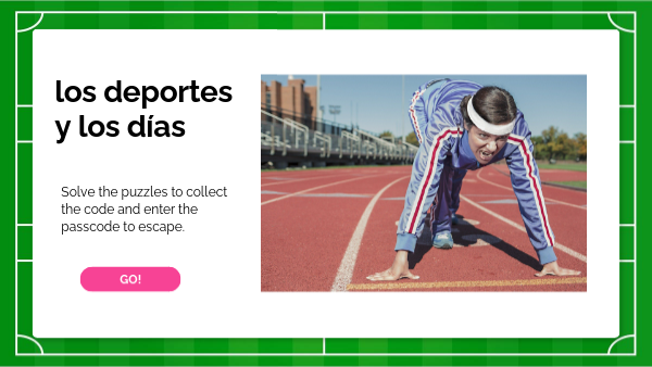 Year 6 sports and days | Genially