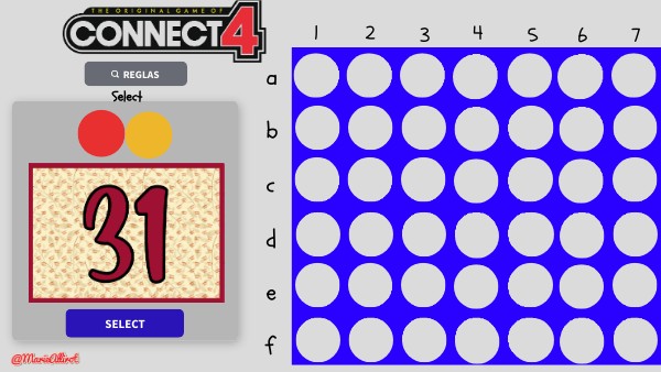 connect 4 nos 1-31 | Genially