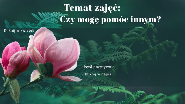 Czy mogę pomagać innym?