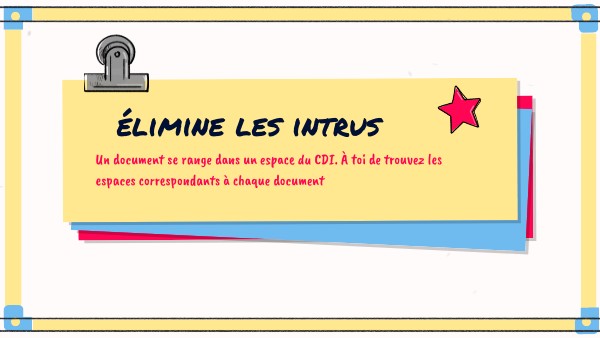 Organisation spatiale CDI