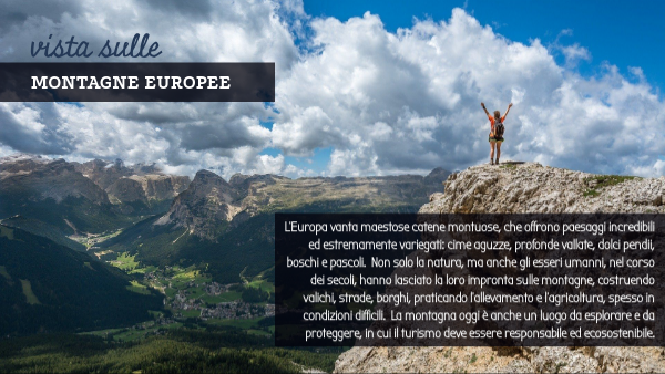 Vista sulle montagne europee | Genially