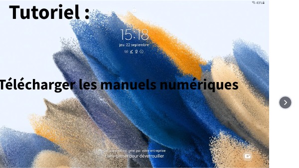 Consulter / télécharger les manuels numériques | Genially