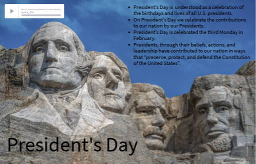 President's Day | Genially