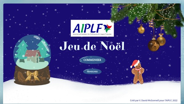 Jeu de Noël