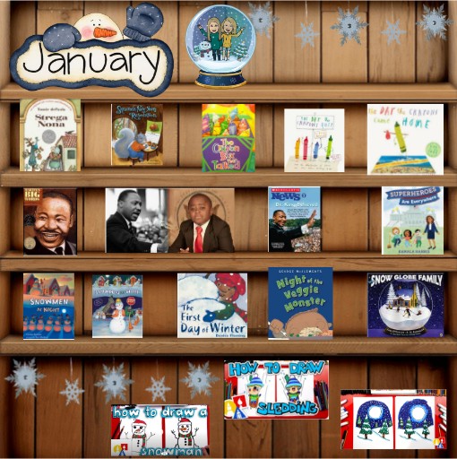 January Book Room | Genially