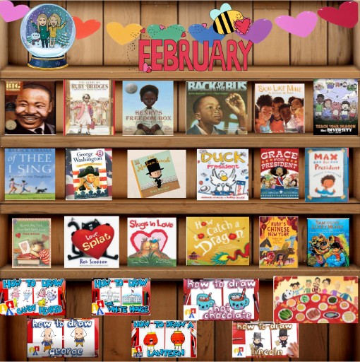 February Book Room | Genially