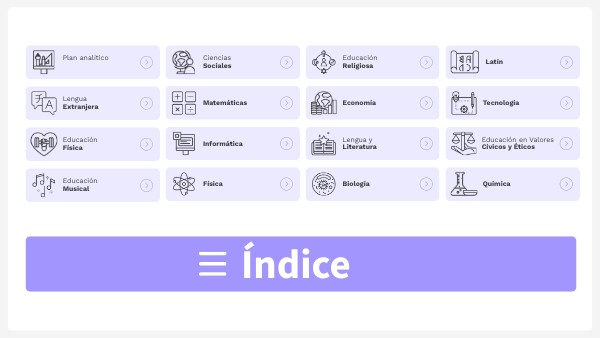 Programa analítico. Zona 5 | Genially