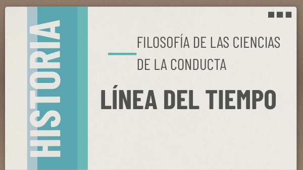 LINEA FILOSOFÍA | Genially