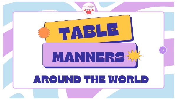 Table manners around the world | Genially