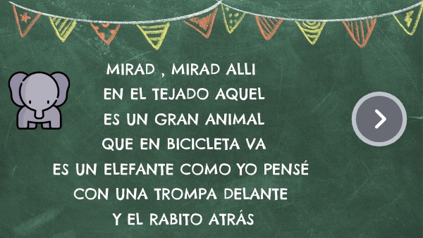 CANCIÓN DEL TEJADO Y EL ELEFANTE