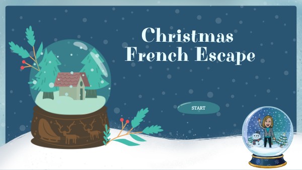French Christmas Escape | Genially