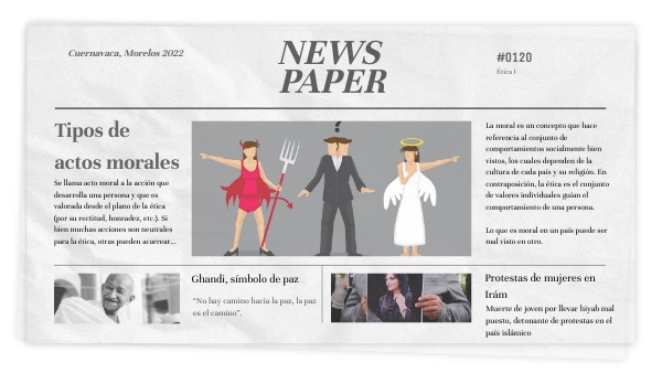 Tipos de actor morales | Genially