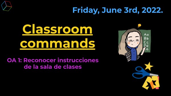 classroom commands | Genially