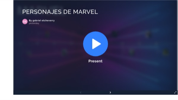 MARVEL PERSONAJES | Genially