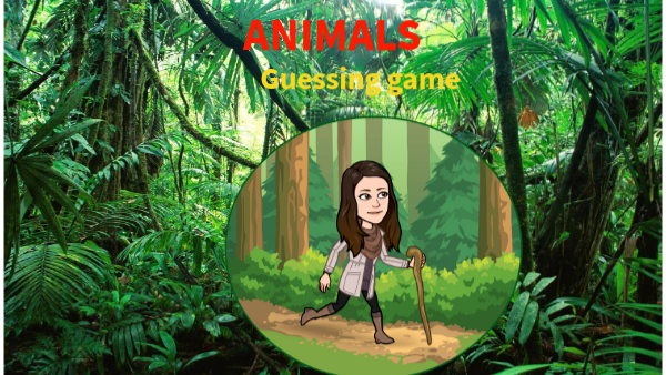 ANIMALS. GUESSING GAME | Genially