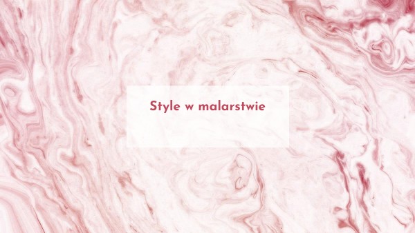 style malarskie | Genially
