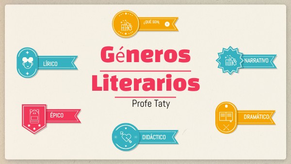 GÉNEROS LITERARIOS | Genially
