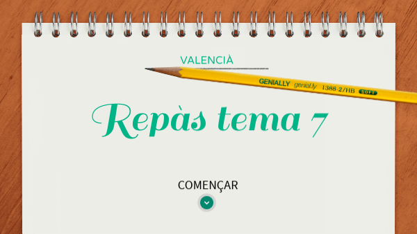repàs tema 7 valencià