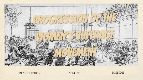 Progression of Women's Suffrage Movement quiz