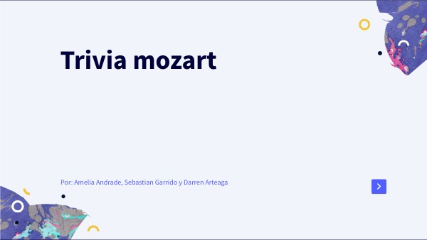TRIVIA MOZART