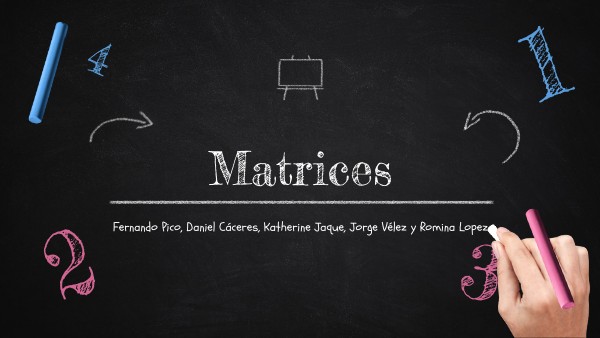 MATRICES | Genially