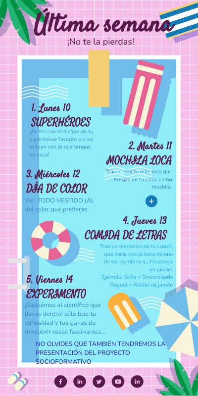 ÚLTIMA SEMANA | Genially