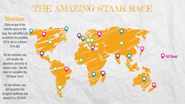 Copy - The Amazing STAAR Race | Genially