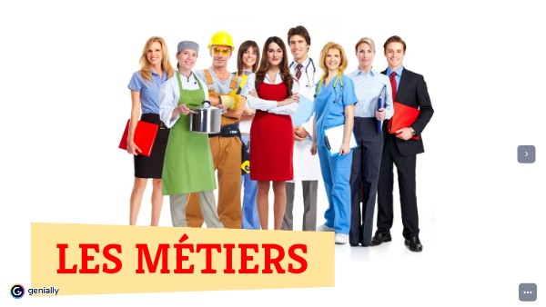 Les professions | Genially
