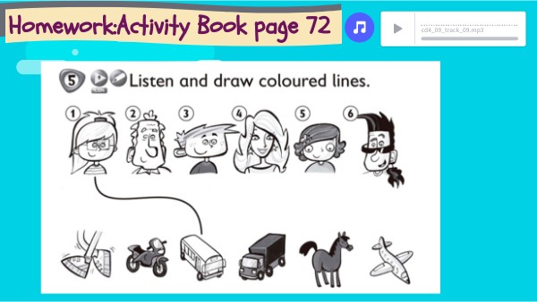 Homework: Activity Book page 72 | Genially