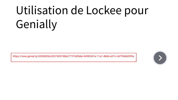 Tuto Genialy Lockee | Genially