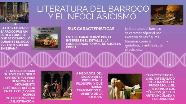 Literatura del barroco y El Neoclasicismo | Genially