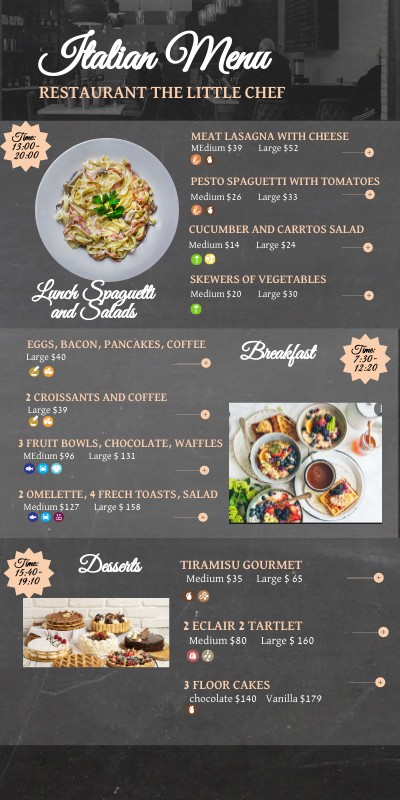 TIME MENU | Genially